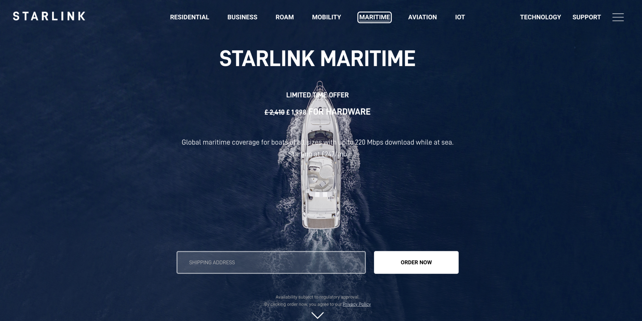 Starlink Maritime - The Complete Guide - Spacelink Installations