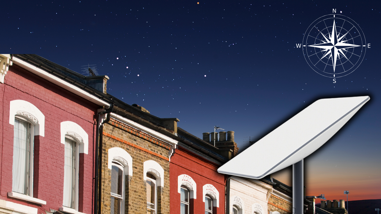 Which Way Should Starlink Face? Which direction for the UK?