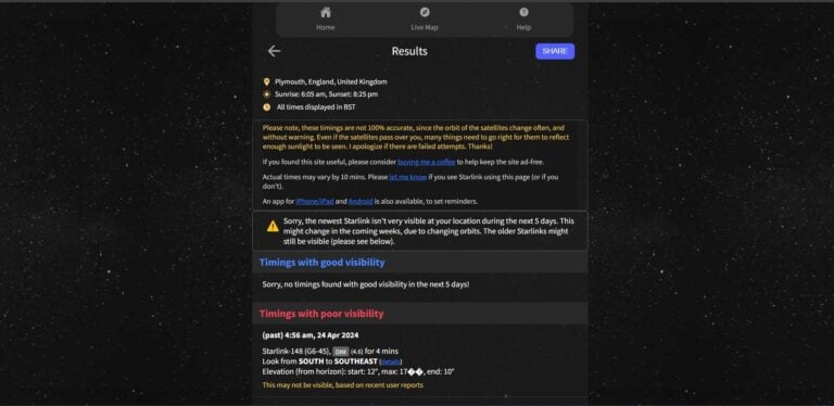 The Top Starlink Satellite Trackers & Maps - Live Coverage Maps