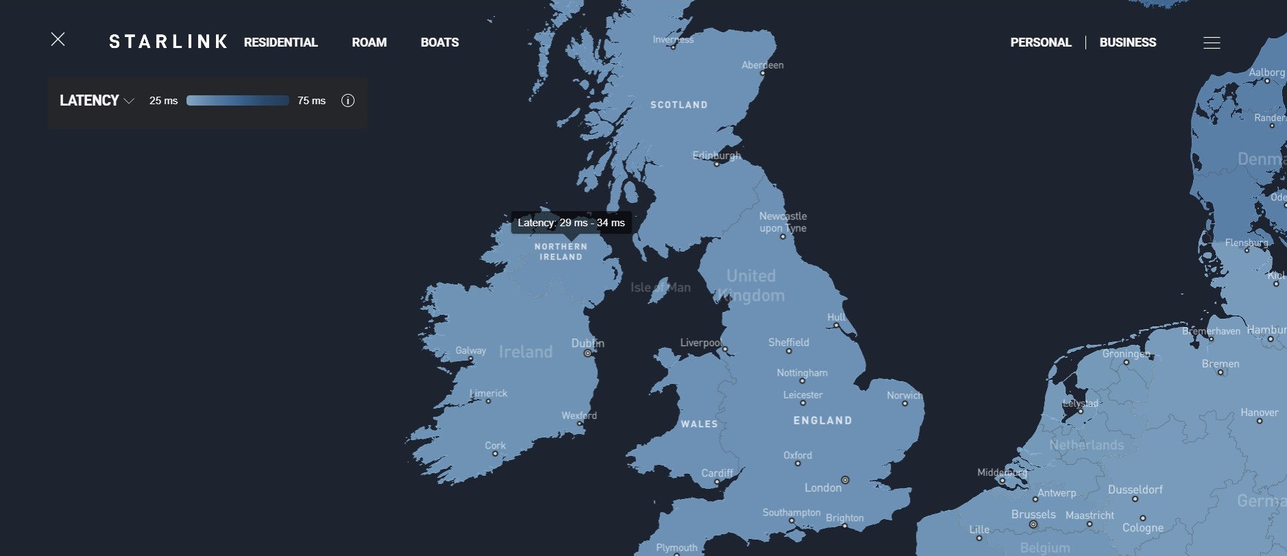 The Top Starlink Satellite Trackers & Maps - Live Coverage Maps