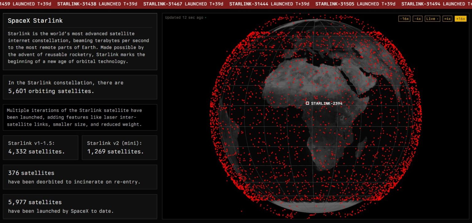 The Top Starlink Satellite Trackers & Maps - Live Coverage Maps