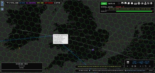 The Top Starlink Satellite Trackers & Maps - Live Coverage Maps
