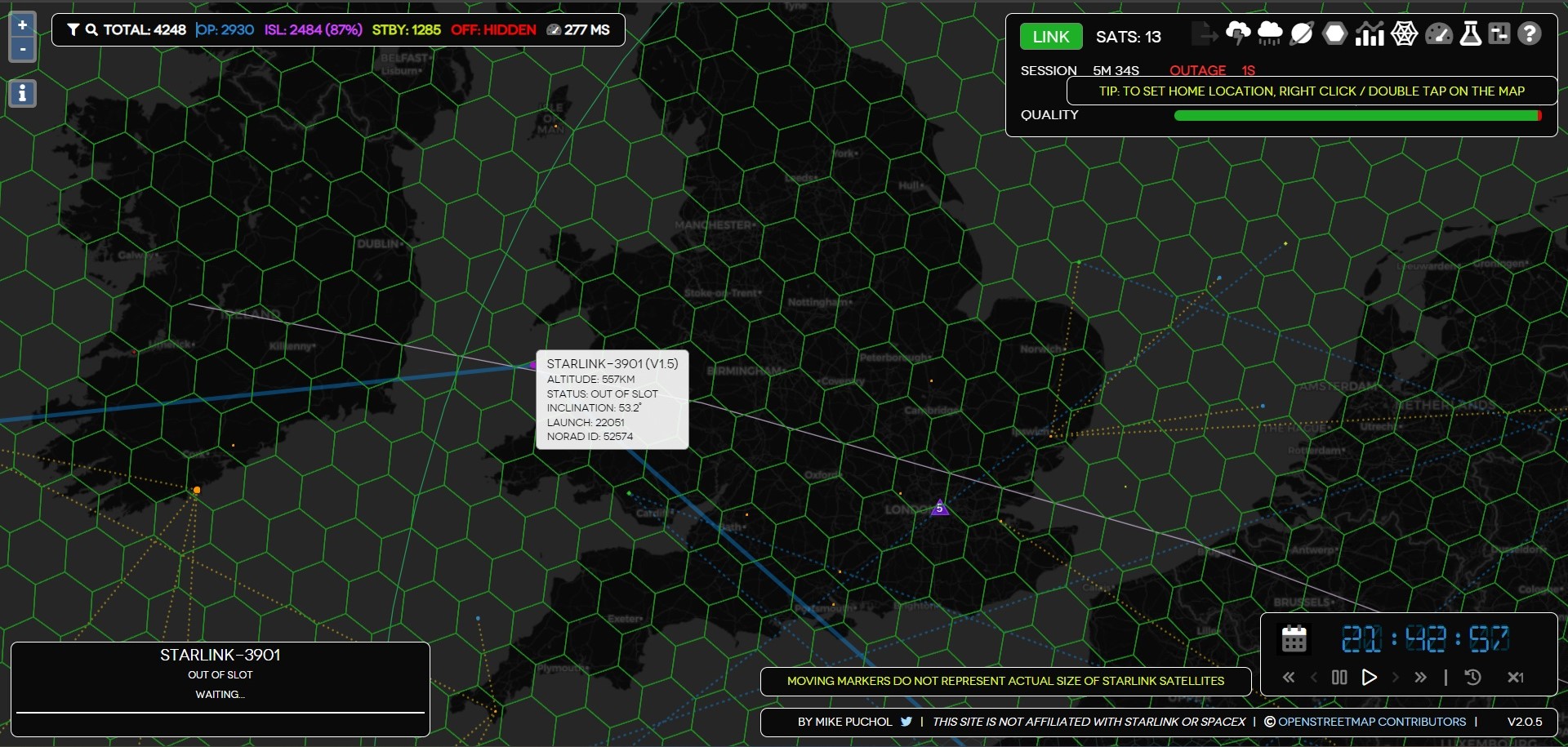 The Top Starlink Satellite Trackers & Maps - Live Coverage Maps